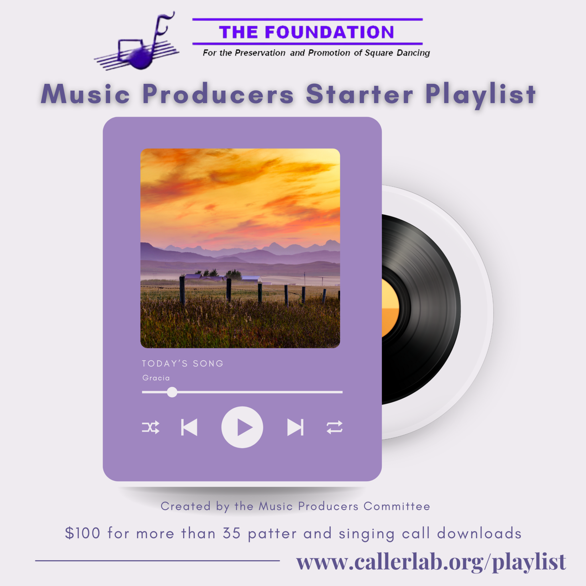 Music Producers Starter Playlist Application – CALLERLAB